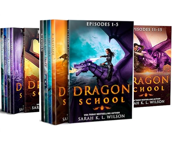 Amazon.com: Dragon School: Episodes 1-5 (Dragon School World Omnibuses Book 1) eBook : Wilson ...
